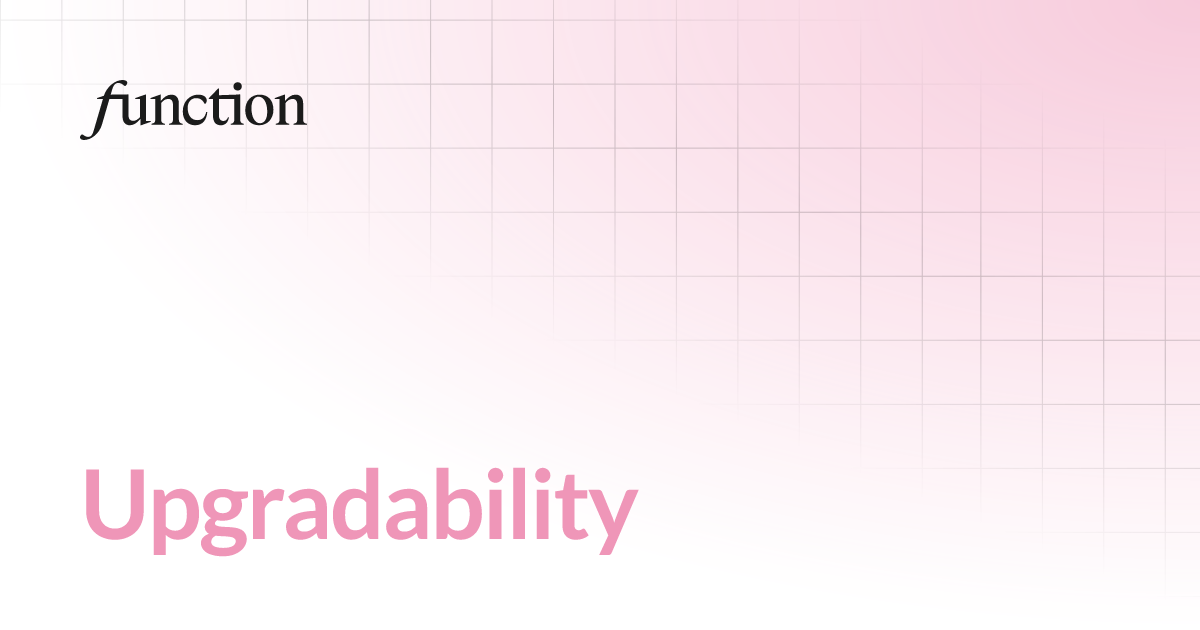 Upgradability | FBTC